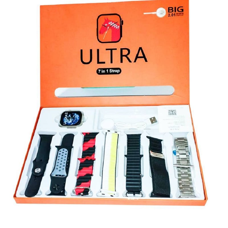 Smartwatch Y80 Ultra con 8 Correas GENERICO | falabella.com