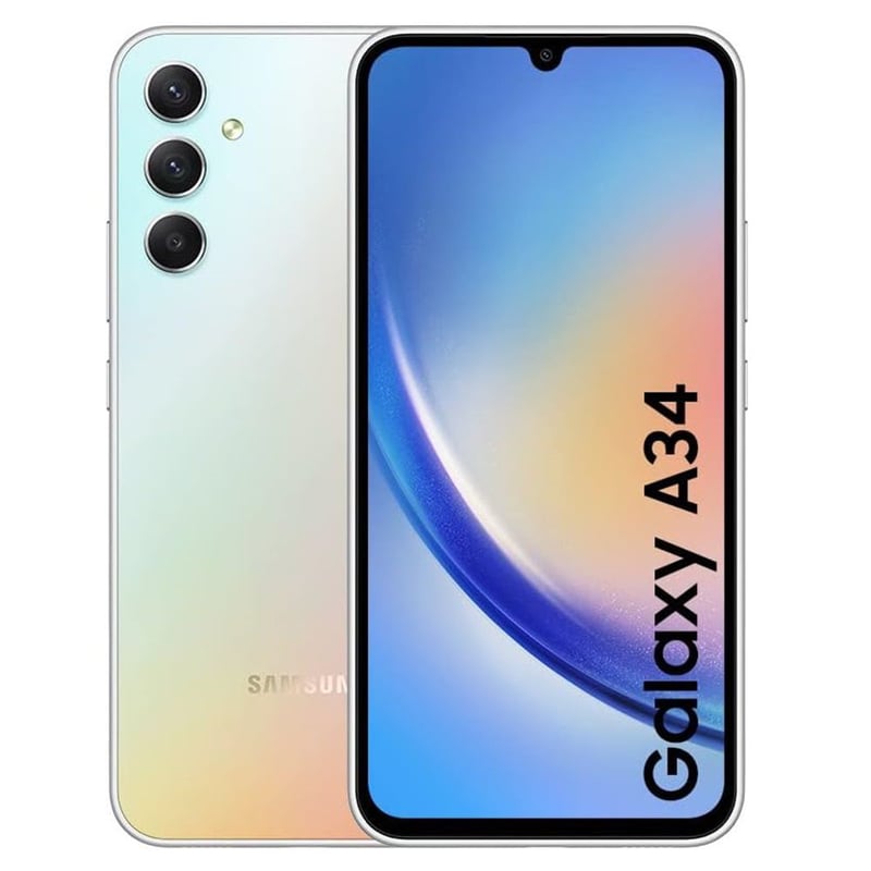 Samsung A34 5G 256GB 8GB Plata SAMSUNG | falabella.com