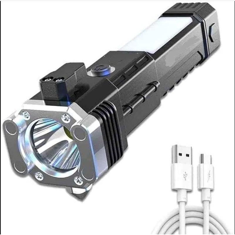 Linterna Lampara Led ajustable Recargable con 3 Tipos de Luces GENERICO ...