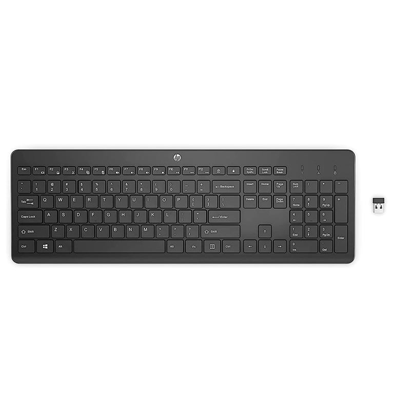 TECLADO HP 230 WIRELESS 3L1E7AA#ABM NEGRO HP | falabella.com