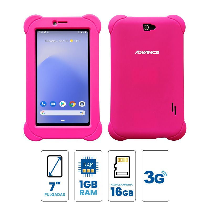 Tablet Advance Prime PR5850RD3G 7 1024x600 Android 81 3G Dual SIM 16GB ...