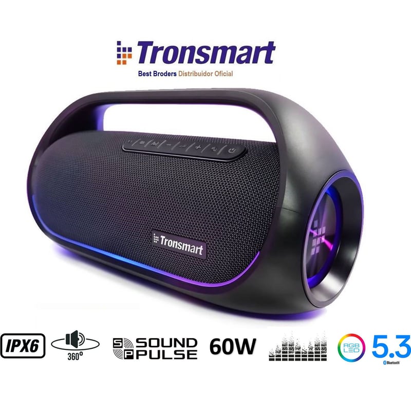 Tronsmart Bang Bluetooth 60W 2da Generacion Upgraded Version TRONSMART ...