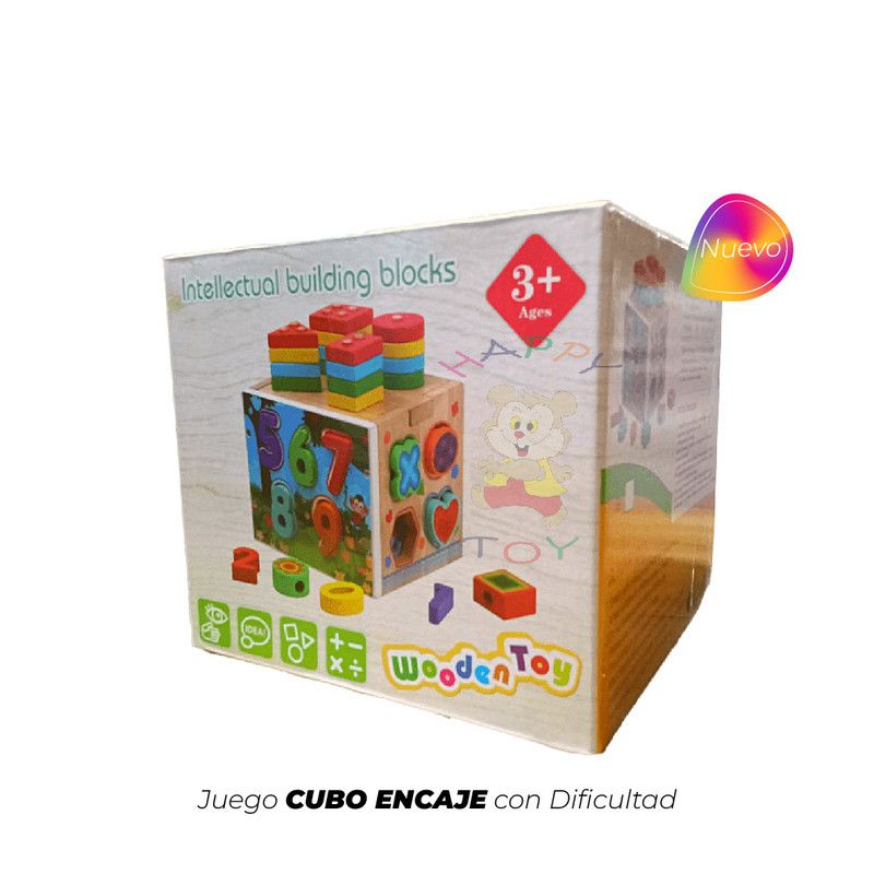 Juego Cubo Encaje con Dificultad GENERICO | falabella.com