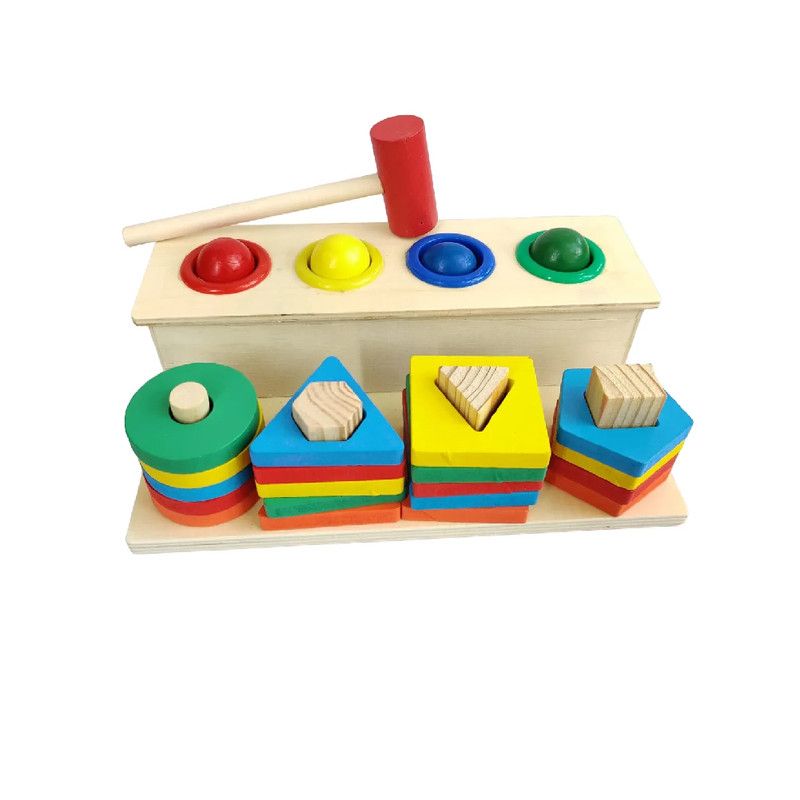 Juego Didáctico Figuras Geométricas-Multicolor GENERICO | falabella.com