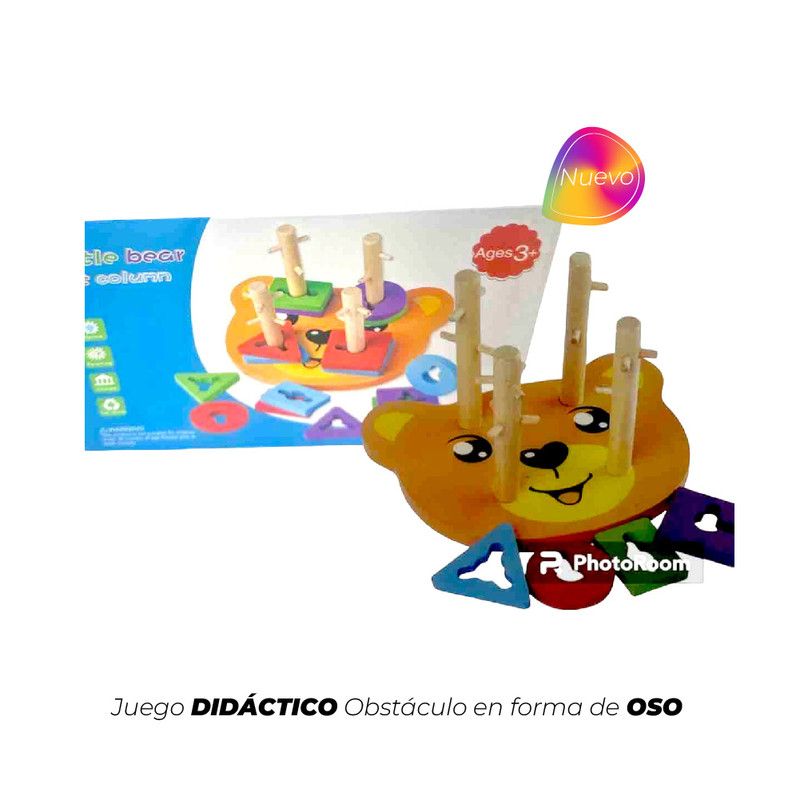Juego Didáctico Obstáculo en forma de Oso GENERICO | falabella.com