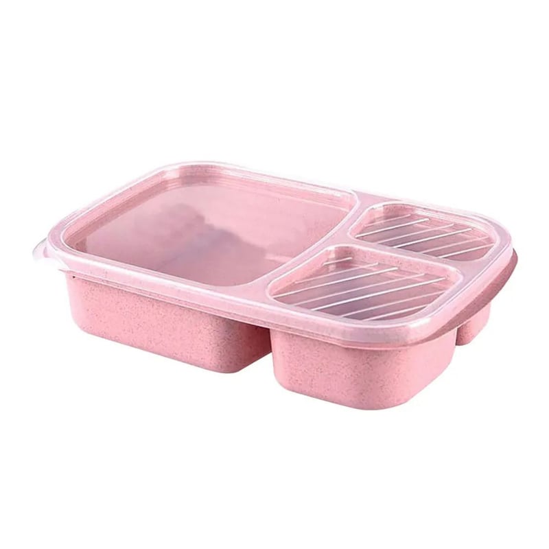 Taper contenedor 3 divisiones Rosado GENERICO | falabella.com