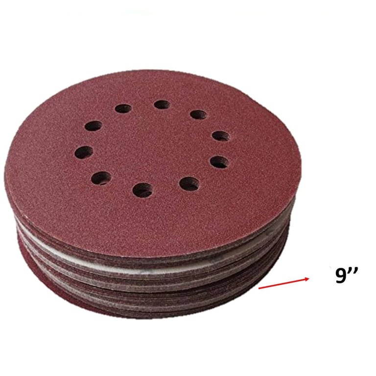 LIJA CIRCULAR DE 9 pulgadas grano 40 x 50 und ORBITAL | falabella.com