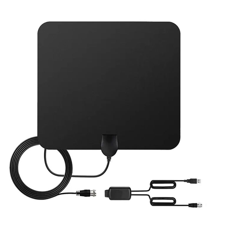 Antena Digital Tv Tdt Canales Hd Ultra Plana Con Amplificador GENERICO ...