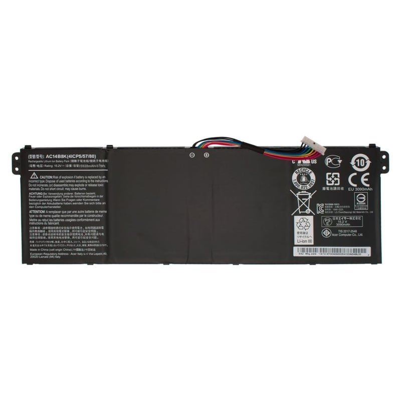 Batería Para Laptop ACER AC14B8K. ASPIRE ES1-311. ES1-411. ES1-421 ...