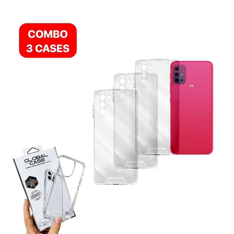COMBO Case Space Para Motorola G20 Transparente SPACE | falabella.com