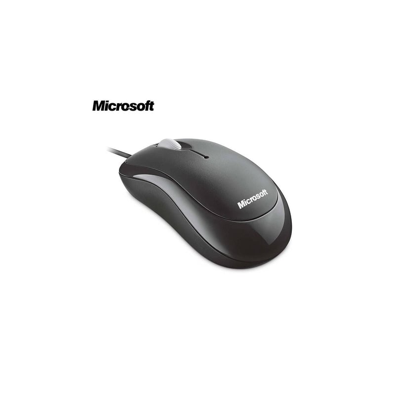 MOUSE MICROSOFT BASIC 4YH-00005 NEGRO MICROSOFT | falabella.com