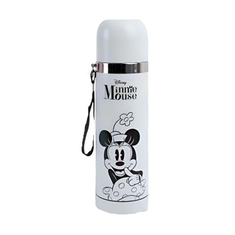 TERMO DE ACERO INOXIDABLE DISNEY MINNIE 500 ML - BLANCO DISNEY CLASICOS ...