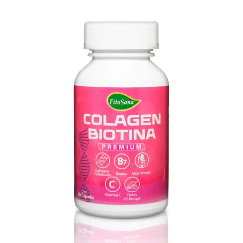 Colágeno con Biotina Premium 100 Cápsulas FITOSANA | falabella.com