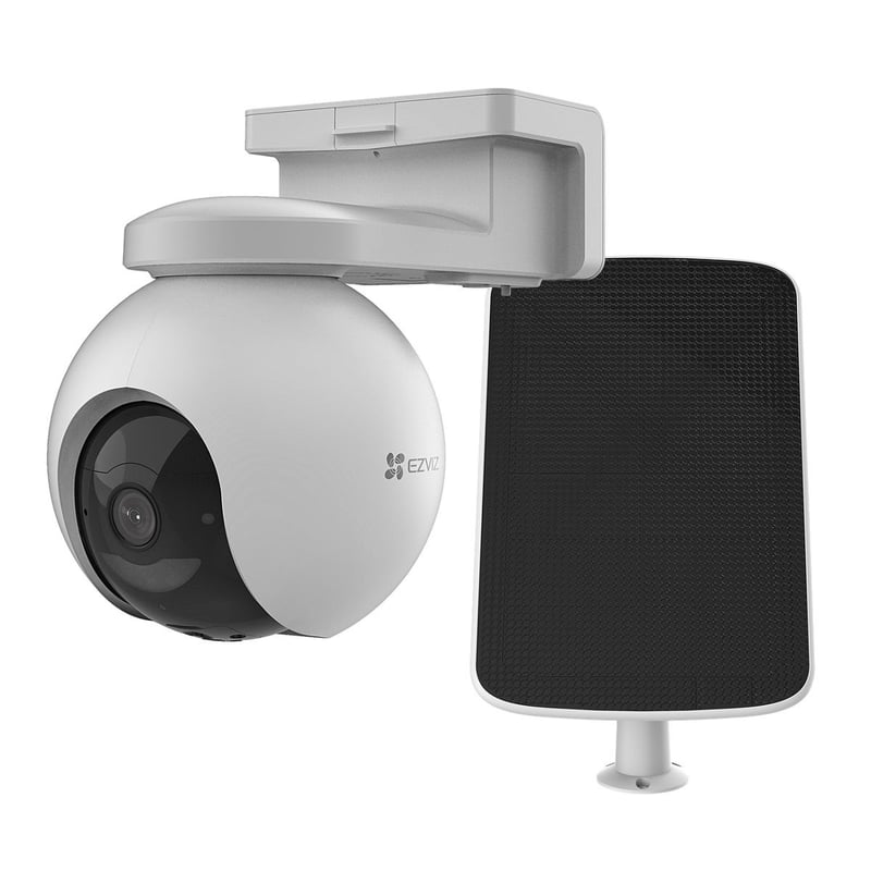 EZVIZ - Cámara EB8 4G 2K con Batería Incluye Panel Solar - Blanco EZVIZ ...