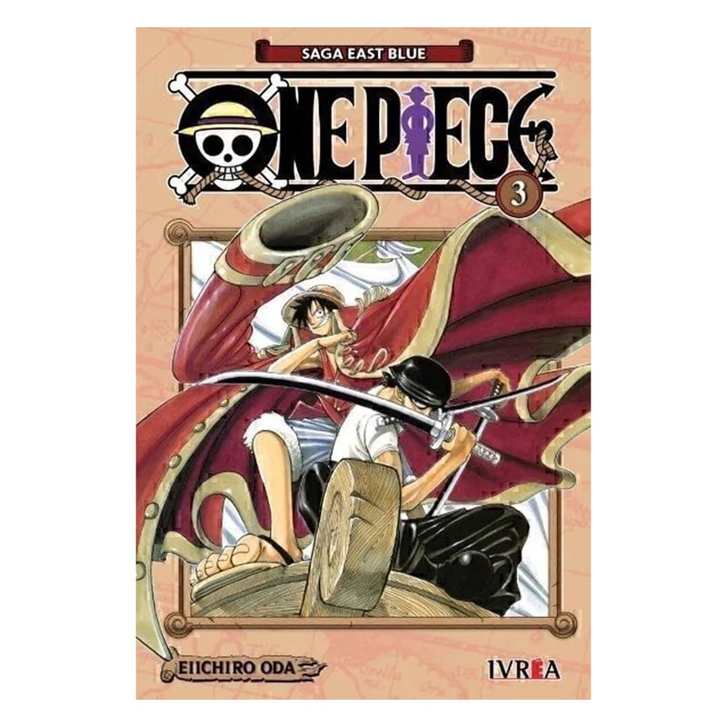Manga One Piece Tomo 3 IVREA | falabella.com