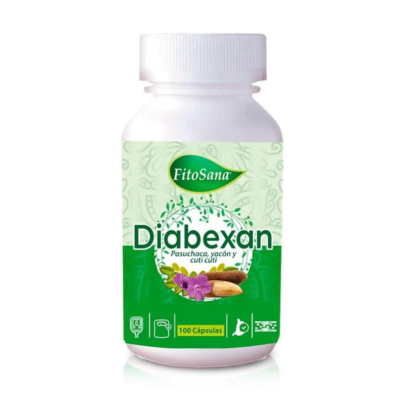Diabexan - Diabetes 100 cápsulas FITOSANA | falabella.com