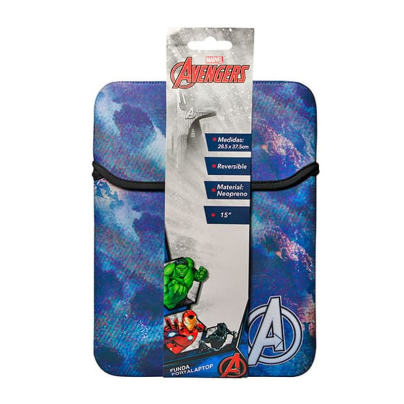 Funda Reversible Porta Laptop Avengers ARTESCO | falabella.com