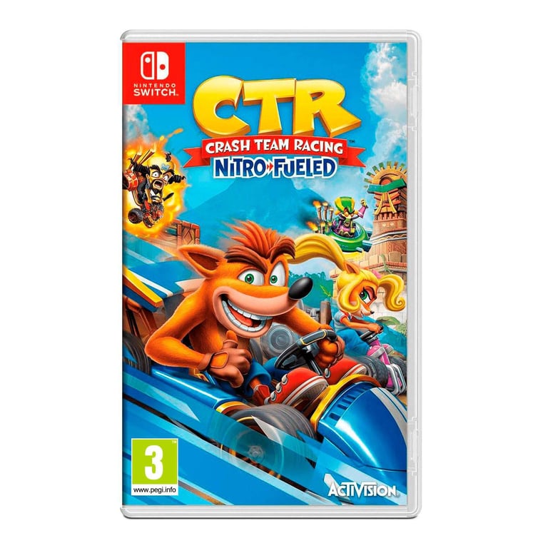 Crash team racing nitro fueled nintendo switch NINTENDO | falabella.com