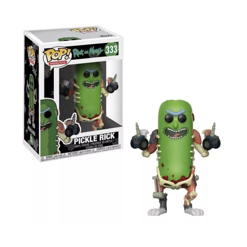 Rick Pepinillo Funko Pop 333 Rick y Morty Original FUNKO | falabella.com