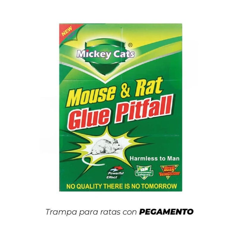 Trampa Para Ratas Y Ratones Con Pegamento GENERICO | falabella.com