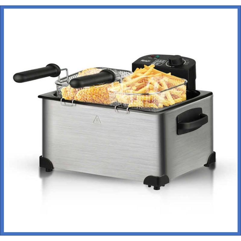 Freidora electrica doble de 5L para freir pollo papa fritas etc ...