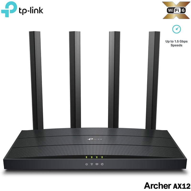 TP Link Router Wifi 6 Dual Band Mu-Mimo Acces Point 1501Mbps AX12 TP ...