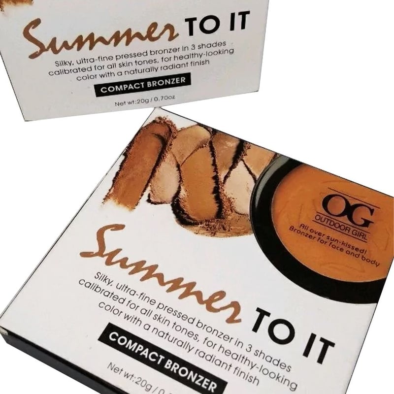 Bronceador Compacto Maquillaje Profesional “Summer To It 03 Gilded” OG ...
