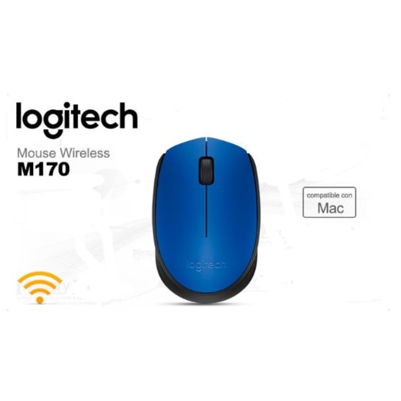 Mouse Logitech M170 Wireless Azul LOGITECH | falabella.com