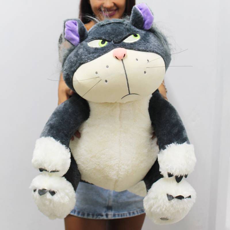 Peluche Gato Lucifer 60cm - Gato Kawaii Enfadado Cenicienta GENERICO ...