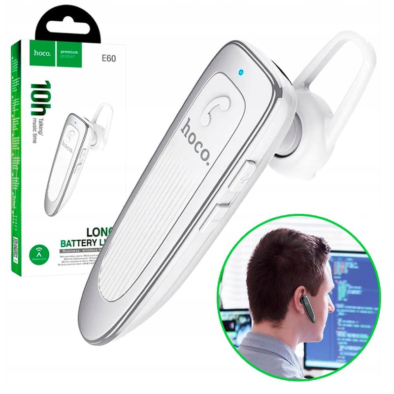 Audifonos inalámbricos con micrófono BT Headset Auricular HOCO E60 HOCO | falabella.com