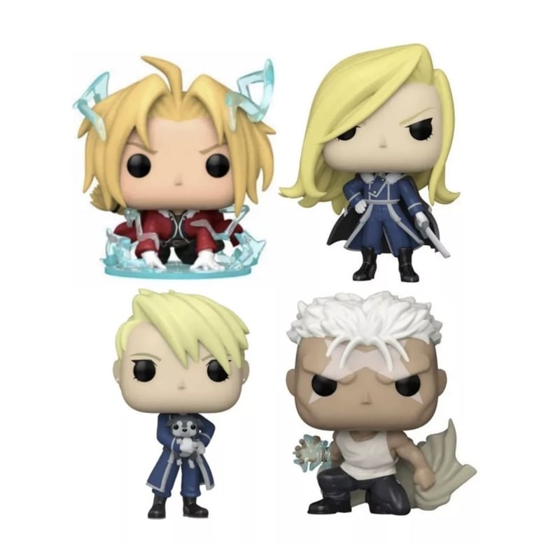 Fullmetal Alchemist Funko Pop Set Completo x4 Original FUNKO ...
