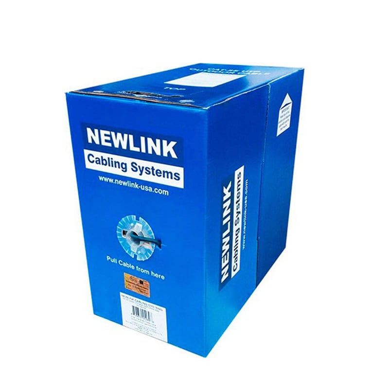 Rollo Cable Utp Cat. 6 Newlink x caja NEW-9806361 Negro 305m NEWLINK ...