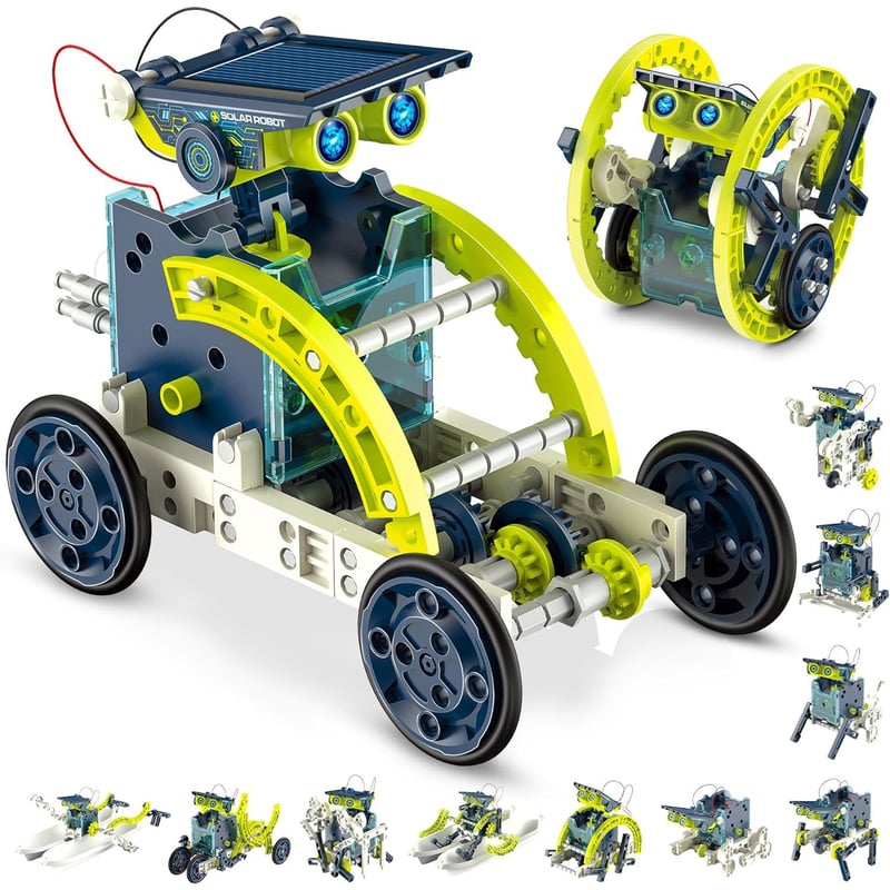 Robot Solar 12 en 1 para niños de 8 a 12 años - kits de ciencia educativa GENERICO | falabella.com