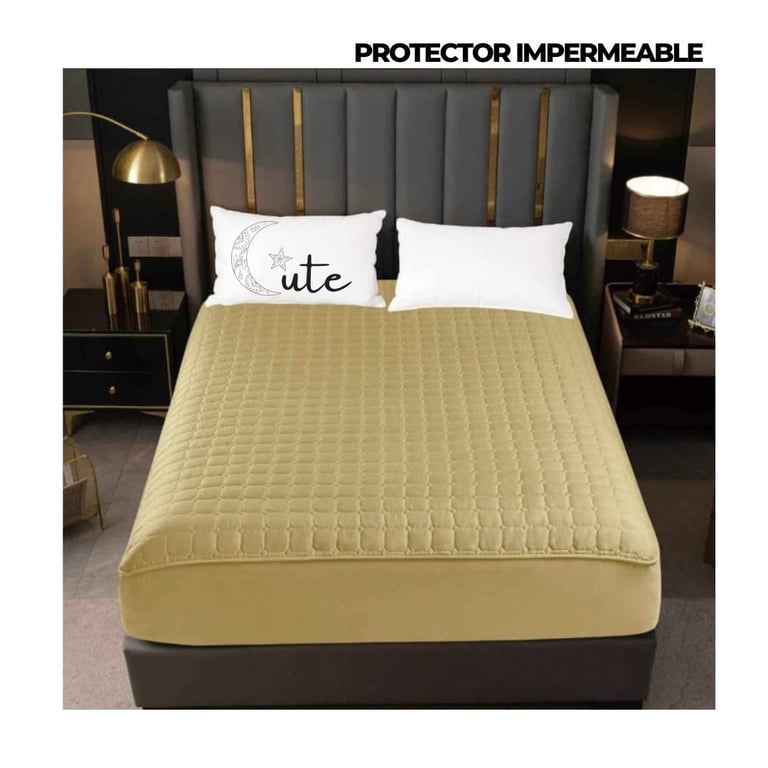 FORRO DE COLCHÓN IMPERMEABLE DE 2 PLAZAS CUTE | falabella.com