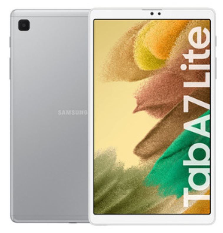 SAMSUNG Galaxy Tab A7 Lite 8.7 3GB RAM 32GB Silver Wi-Fi Tablet SM-T220NZSPXAR SAMSUNG ...