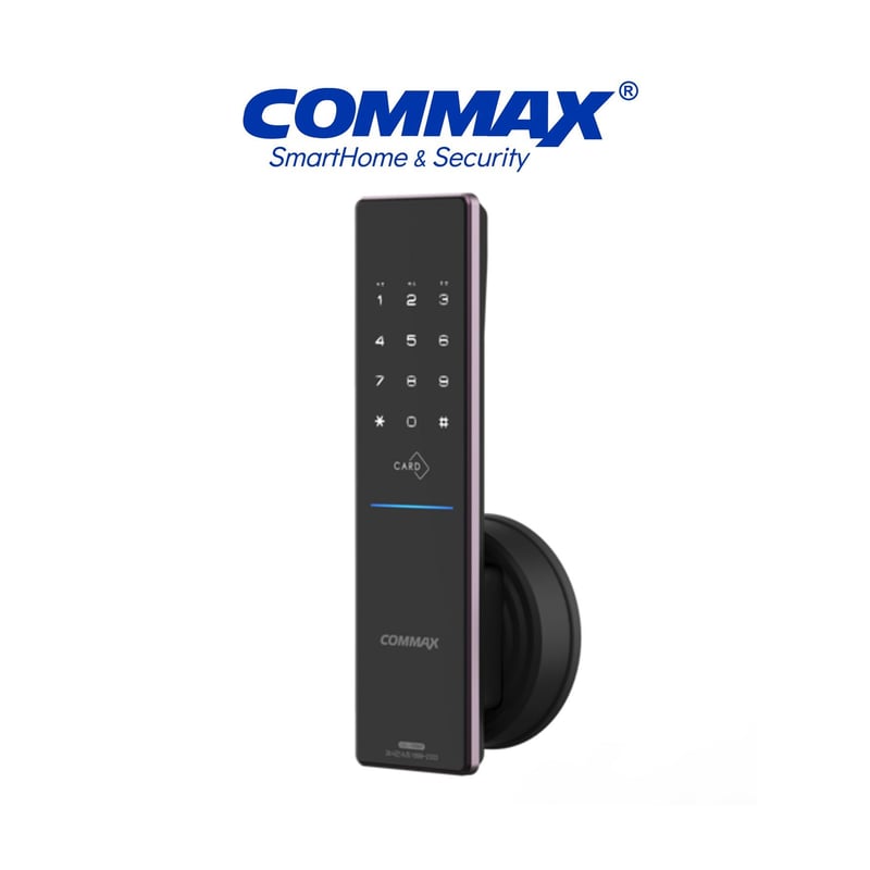 Cerradura Digital Push Pull COMMAX CDL-700MP Color negro COMMAX | falabella.com