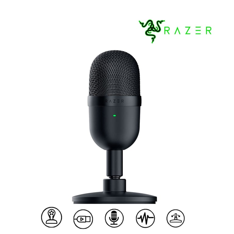 Micrófono Razer Seiren Mini USB Ultra Compacto - Negro RAZER ...