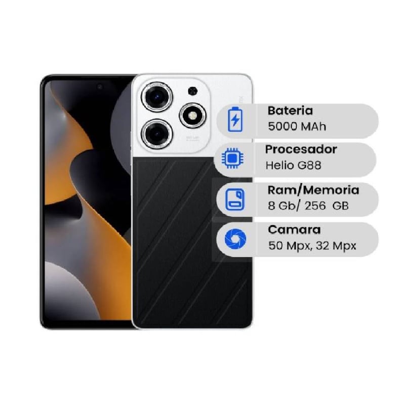 CELULAR TECNO 10 SPARK PRO 256GB ROM 8GB RAM LUNAR ECLIPSE TECNO MOBILE ...