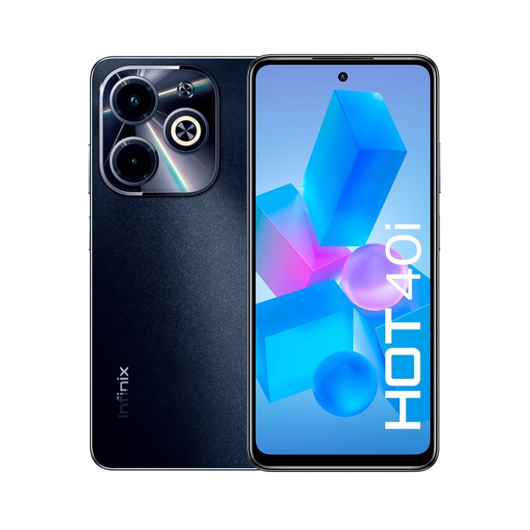 Infinix Hot 40i 4GB 128GB 50MP - Negro INFINIX | falabella.com