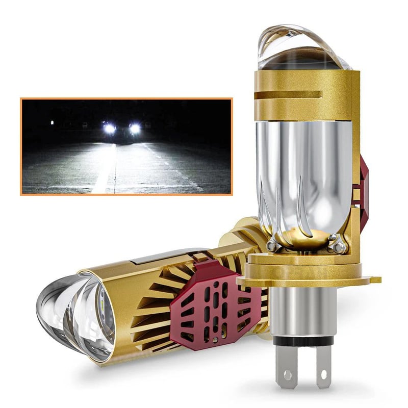 Foco Led RTD H4 Ultra Led Lupa Moto GENERICO | falabella.com