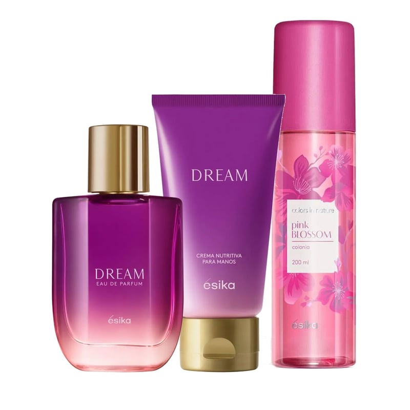 Dream Perfume para Mujer con Crema de Manos y Refresh ESIKA | falabella.com