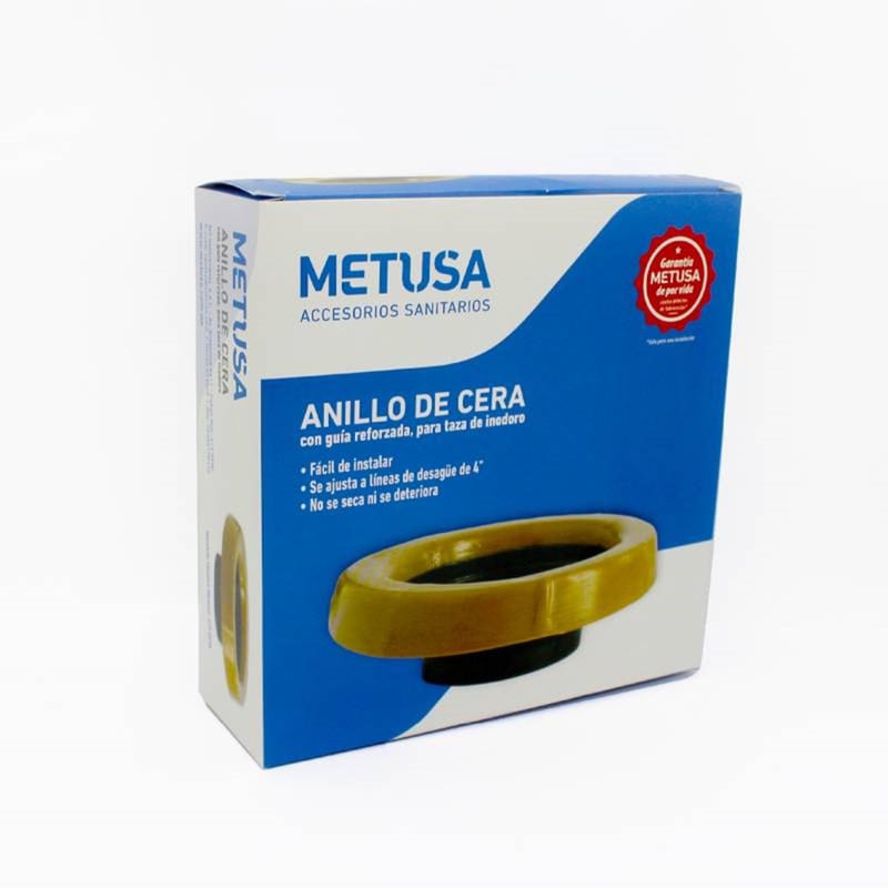 ANILLO DE CERA CON GUÍA PARA INODORO - METUSA METUSA | falabella.com