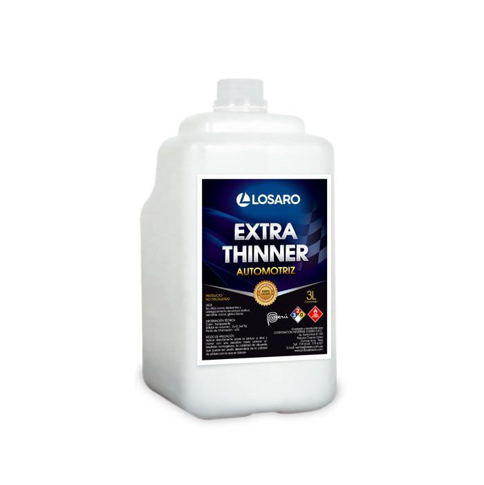 THINNER EXTRA REFORZADO AUTOMOTRIZ 3.5 LITROS LOSARO | falabella.com