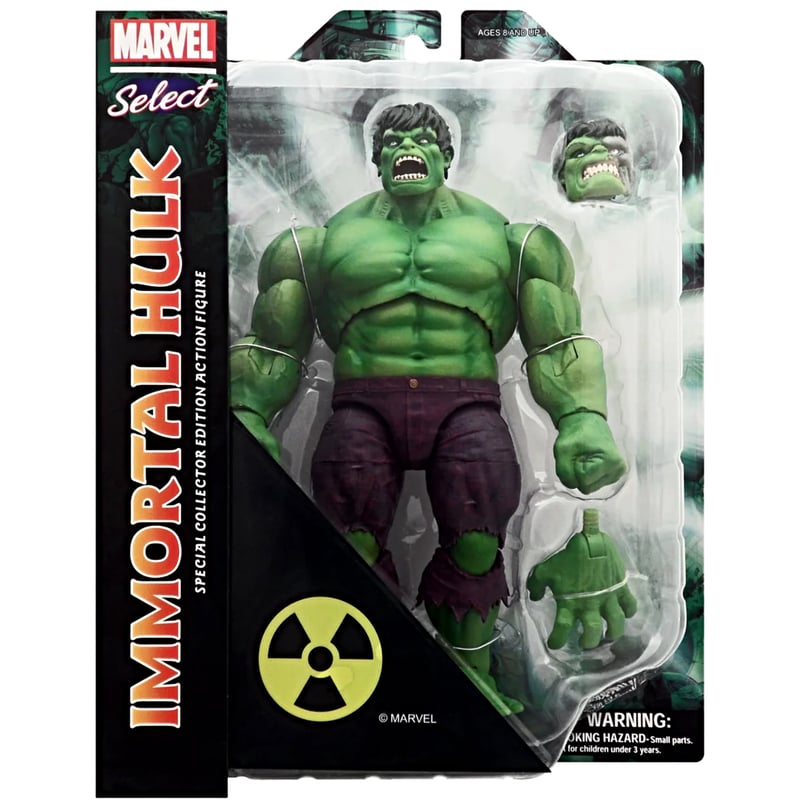 Figura Acción Hulk Immortal Avengers Marvel Diamond Select MARVEL ...