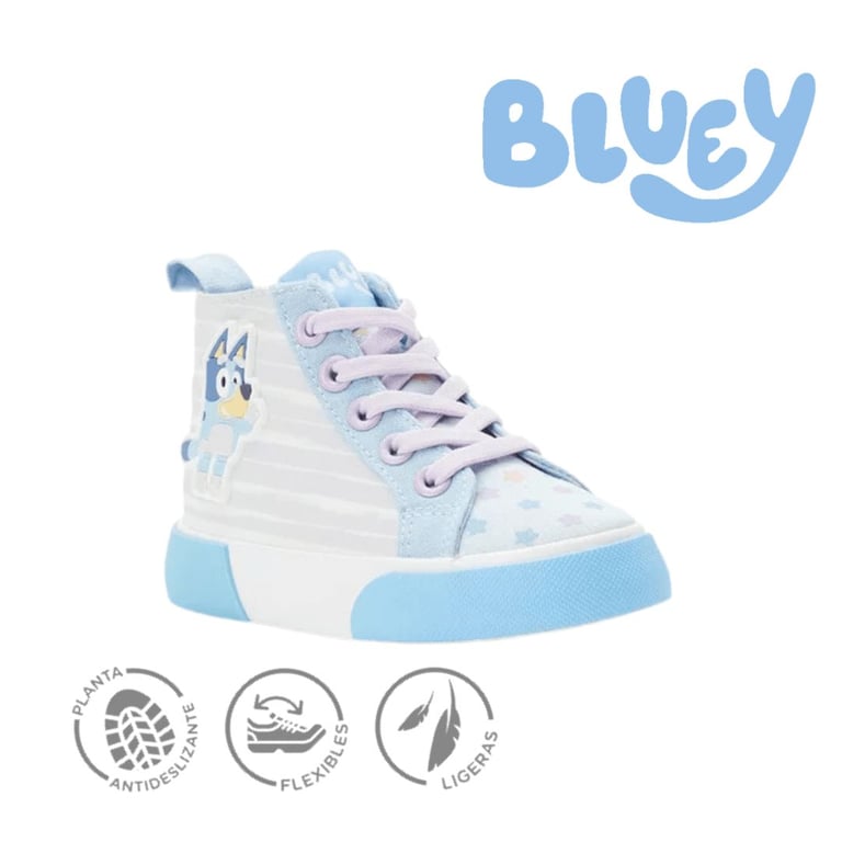 Zapatillas Niña Bluey y Bingo Tela BLUEY | falabella.com