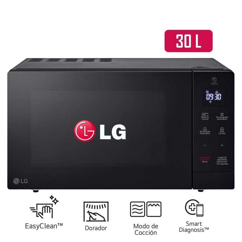 Horno Microondas LG MH7032JAS EasyClean 30L LG | falabella.com