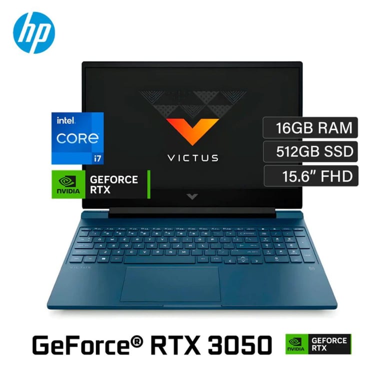 Laptop Gamer HP Victus 15-FA0007LA 15.6” FHD 144Hz Intel I7-12650H 16GB ...