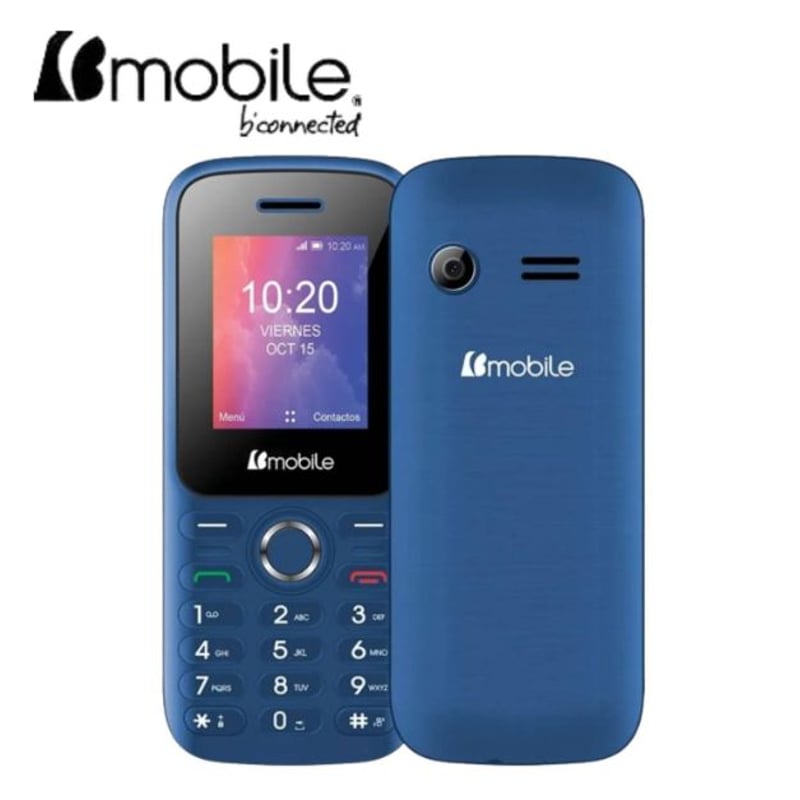 TELEFONO MOVIL BMOBILE W41 4G DUAL SIM - RADIO FM - COLOR AZUL BMOBILE ...