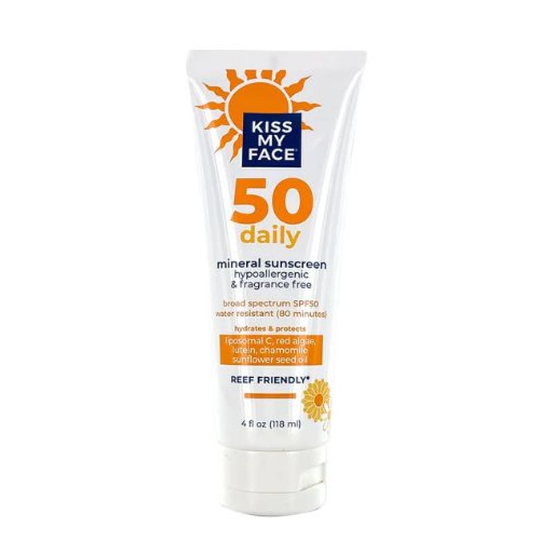 Bloqueador solar Corporal Daily 50 SPF 100% natural y organico KISS MY ...