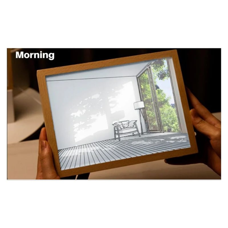 Cuadro LED Decorativo con Tres Modos de Luz DAUER | falabella.com